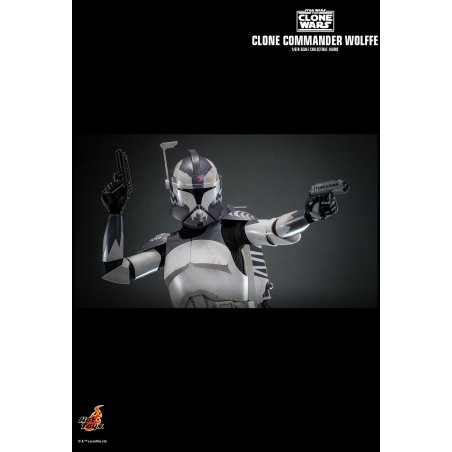 Clone Commander Wolffe Hot Toys TMS141 : Star Wars Clone Wars