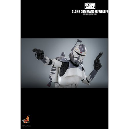 Clone Commander Wolffe Hot Toys TMS141 : Star Wars Clone Wars