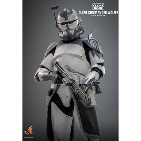 Clone Commander Wolffe Hot Toys TMS141 : Star Wars Clone Wars
