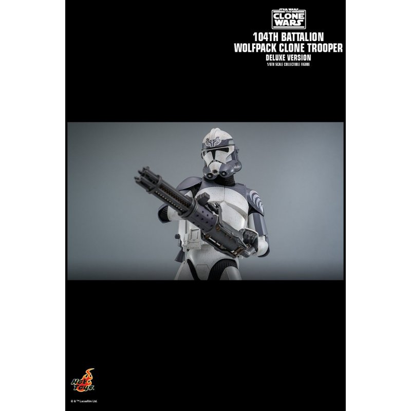 104th Battalion Wolfpack Clone Trooper Hot Toys TMS143 Star Wars Clone Wars