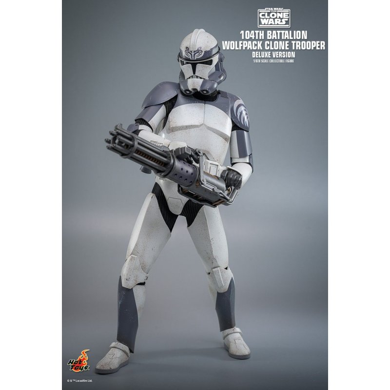 104th Battalion Wolfpack Clone Trooper Hot Toys action figure