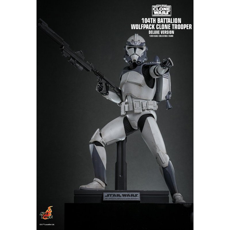 104th Battalion Wolfpack Clone Trooper Hot Toys TMS143 Star Wars Clone Wars