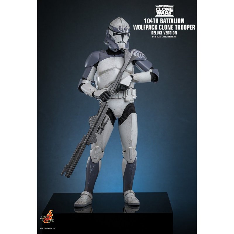 104th Battalion Wolfpack Clone Trooper Hot Toys action figure