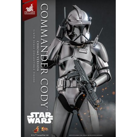 Commander Cody Chrome Version Hot Toys mms734 : Star Wars Episode 3 ...