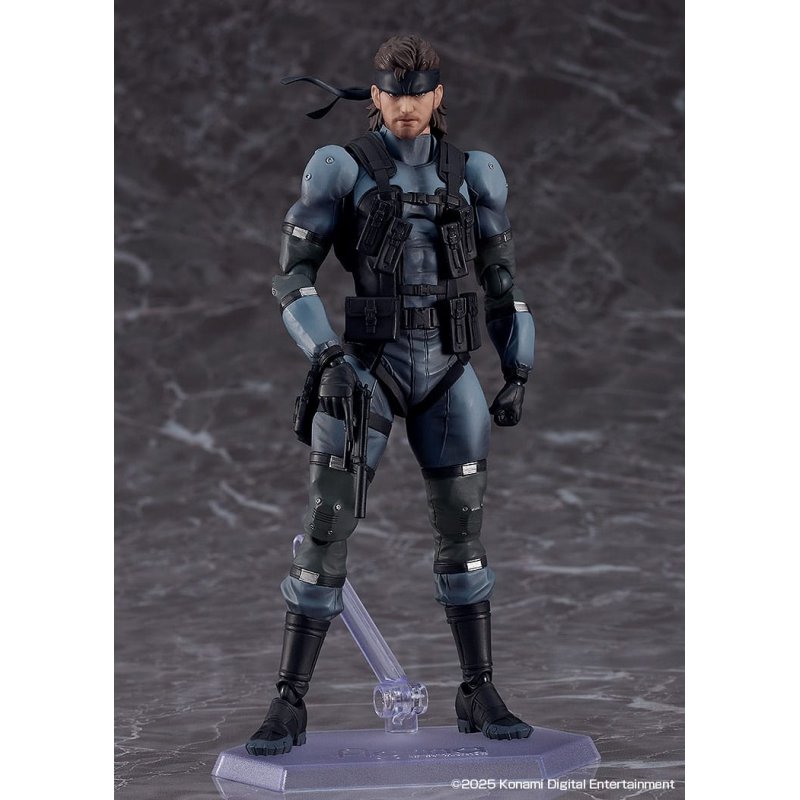 Solid Snake Figma Max Factory : figurine Metal Gear Solid 2