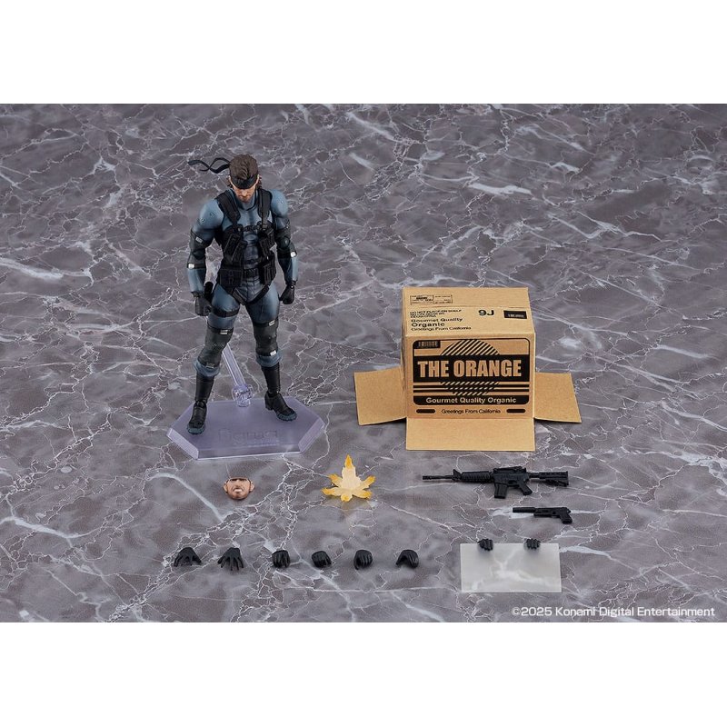 Solid Snake Figma Max Factory : figurine Metal Gear Solid 2