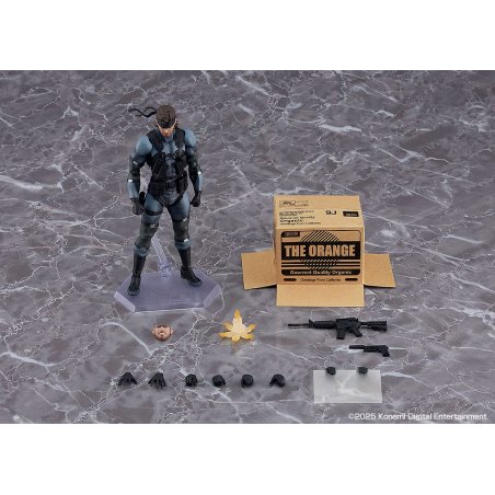 Solid Snake Figma Max Factory : Metal Gear Solid 2 action figure