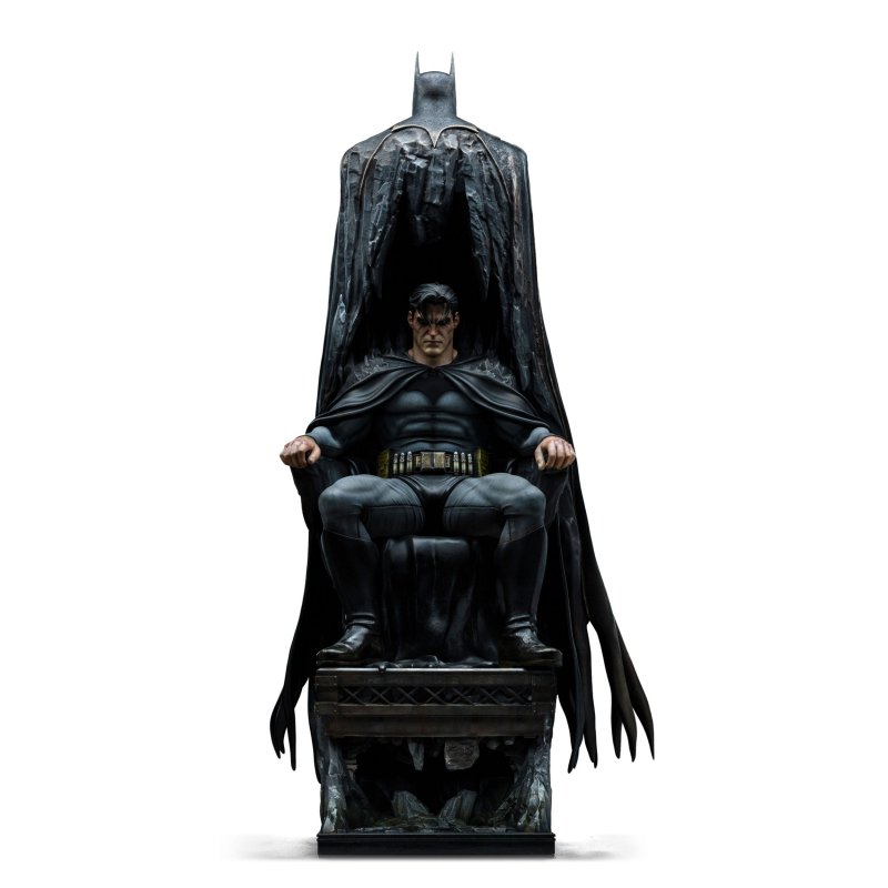 Batman And Bruce Wayne Batman Identity Legacy Replica Iron Studios statue