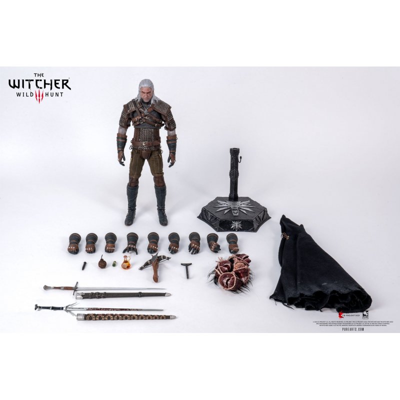 Geralt Of Rivia Pure Arts : The Witcher 3 Wild Hunt action figure