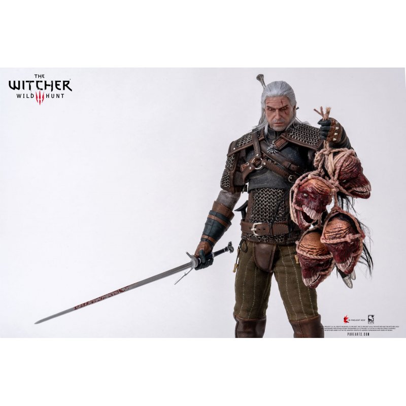 Geralt Of Rivia Pure Arts : The Witcher 3 Wild Hunt action figure