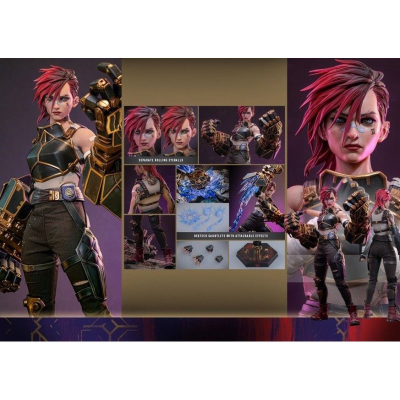 Vi Hot Toys TMS138 : Arcane League Of Legends 1/6 action figure