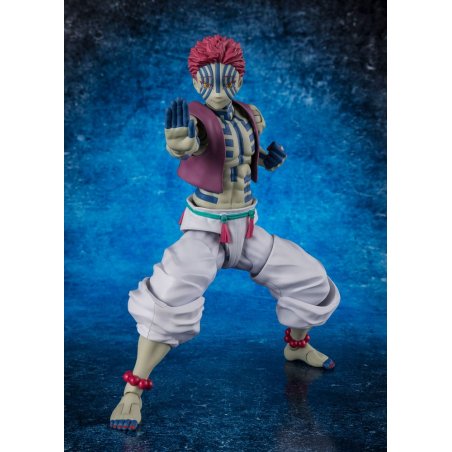 Akaza SH Figuarts Bandai : Demon Slayer Kimetsu No Yaiba action figure