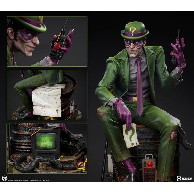Riddler Premium Format Sideshow : DC Comics statue