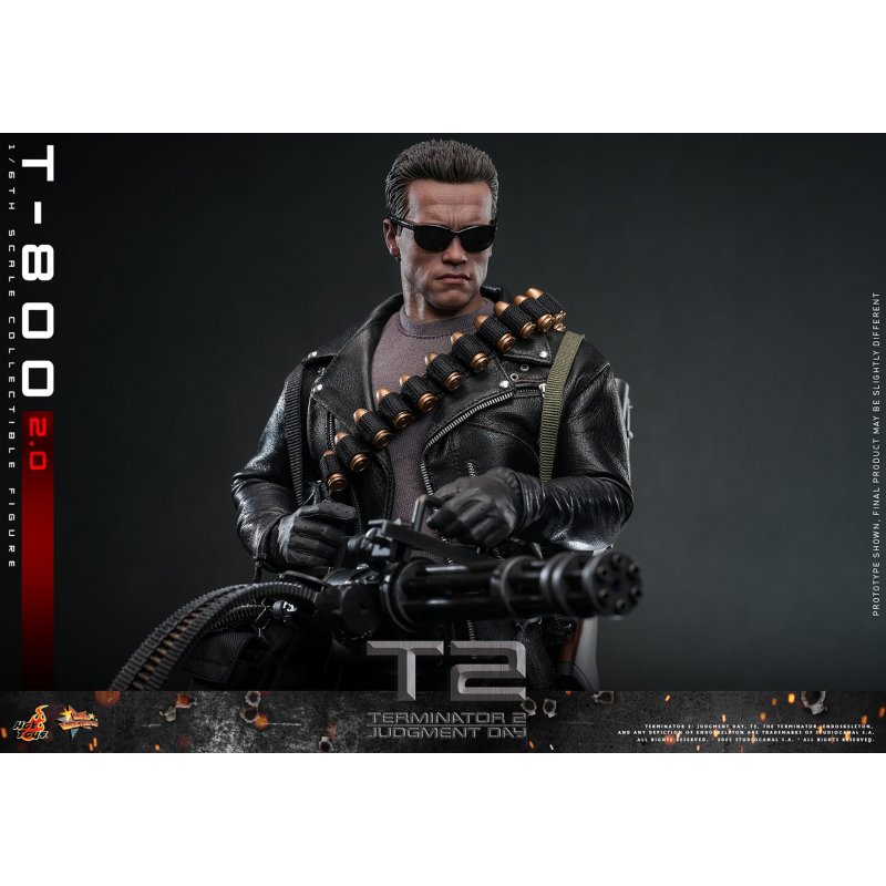 T-800 2.0 Hot Toys MMS795 : Terminator 2 Judgment Day action figure
