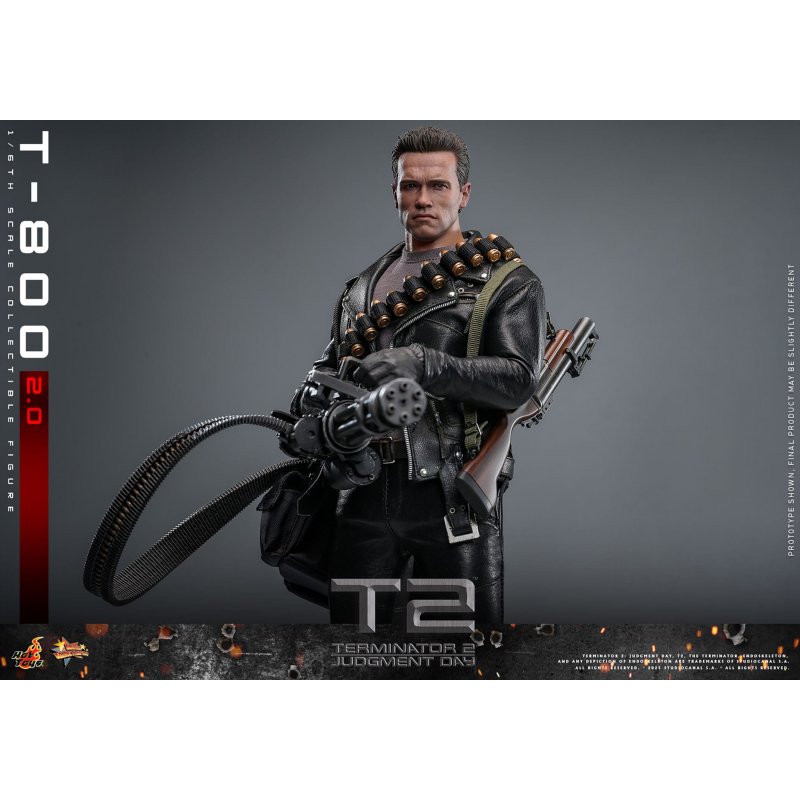 T-800 2.0 Hot Toys MMS795 : Terminator 2 Judgment Day action figure