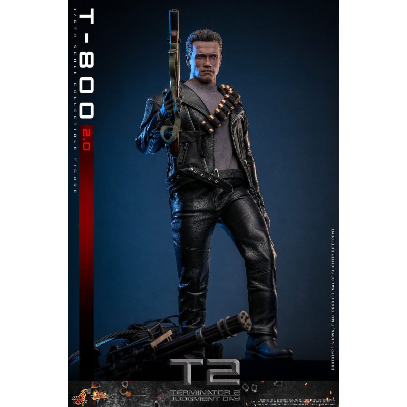 T-800 2.0 Hot Toys MMS795 : Terminator 2 Judgment Day action figure