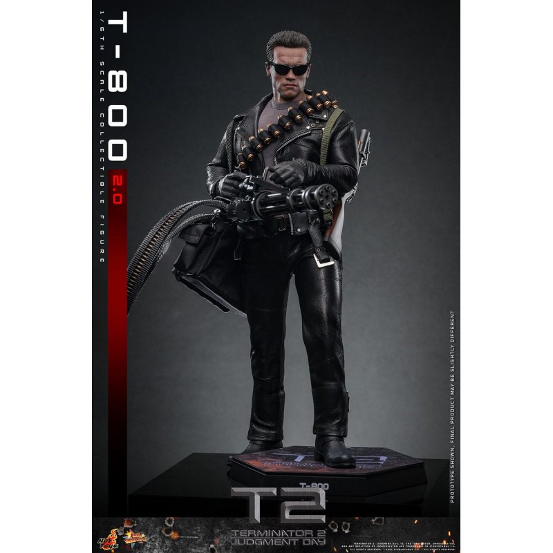 T-800 2.0 Hot Toys MMS795 : Terminator 2 Judgment Day action figure