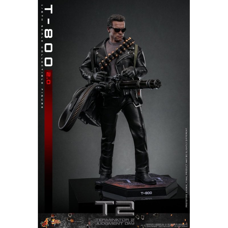 T-800 2.0 Hot Toys MMS795 : Terminator 2 Judgment Day action figure