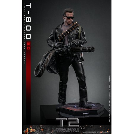 T-800 2.0 Hot Toys MMS795 : Terminator 2 Judgment Day action figure