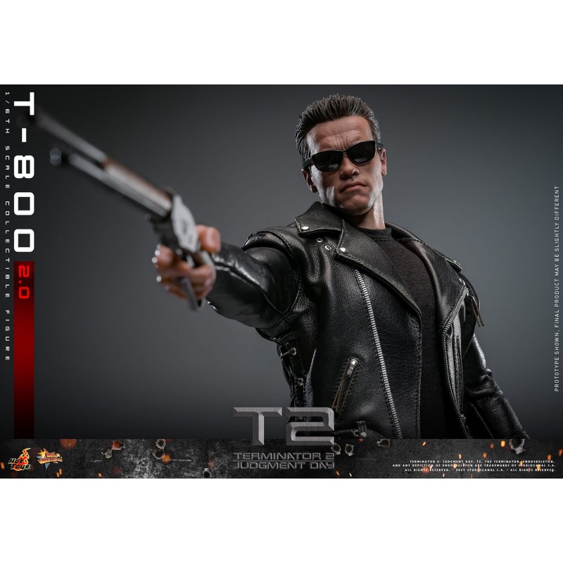 T-800 2.0 Hot Toys MMS795 : Terminator 2 Judgment Day action figure