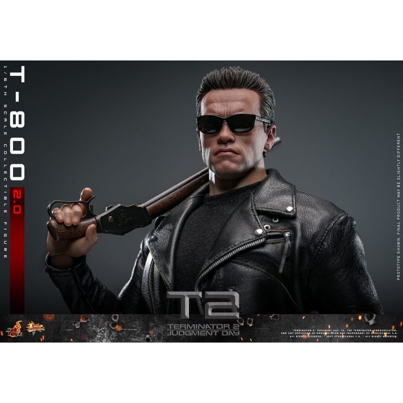 T-800 2.0 Hot Toys MMS795 : Terminator 2 Judgment Day action figure
