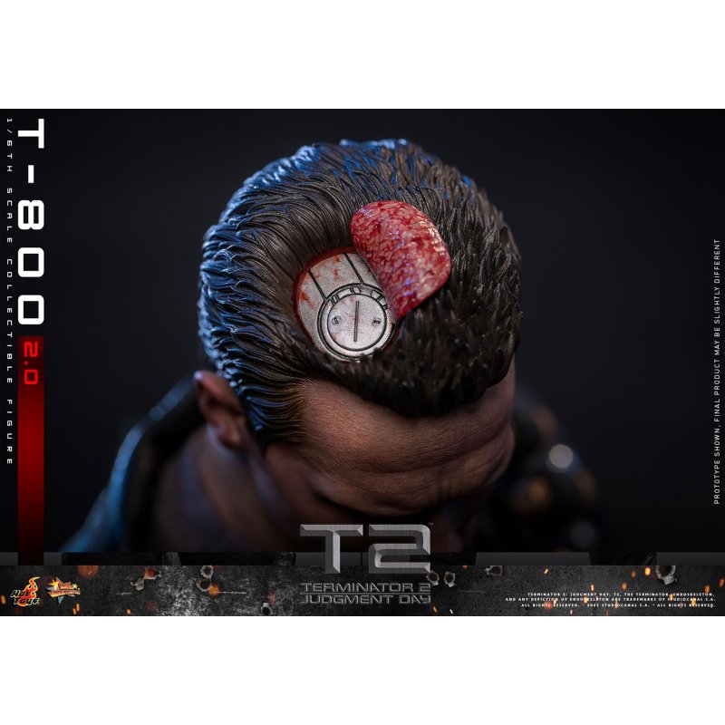 T-800 2.0 Hot Toys MMS795 : Terminator 2 Judgment Day action figure