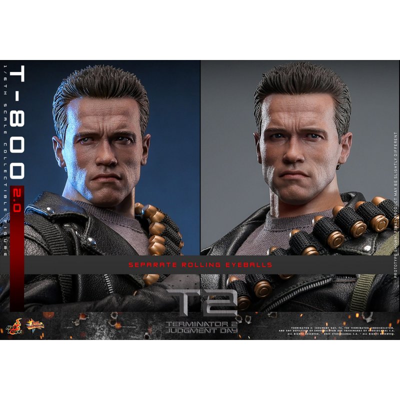 T-800 2.0 Hot Toys MMS795 : Terminator 2 Judgment Day action figure