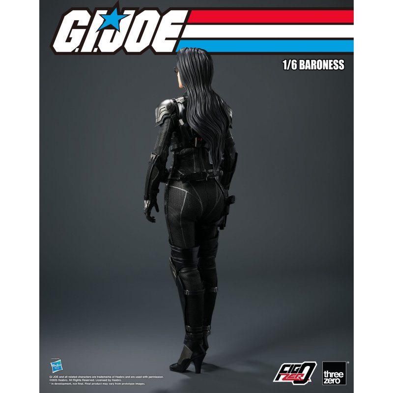 Baroness FigZero ThreeZero : GI Joe action figure