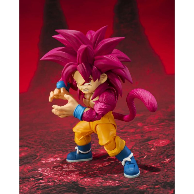 Son Goku Super Saiyan 4 Mini SH Figuarts : Dragon Ball Daima figure