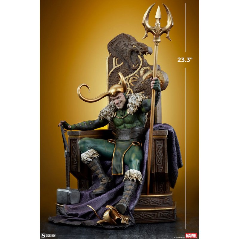 Loki Premium Format Sideshow Collectibles : statue Marvel