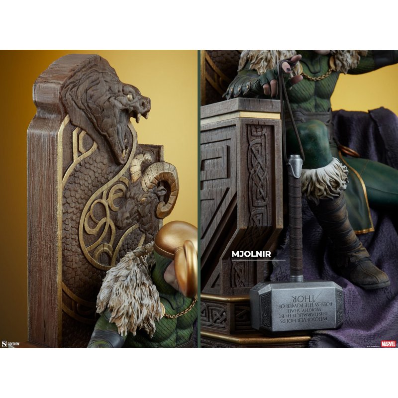 Loki Premium Format Sideshow Collectibles : statue Marvel