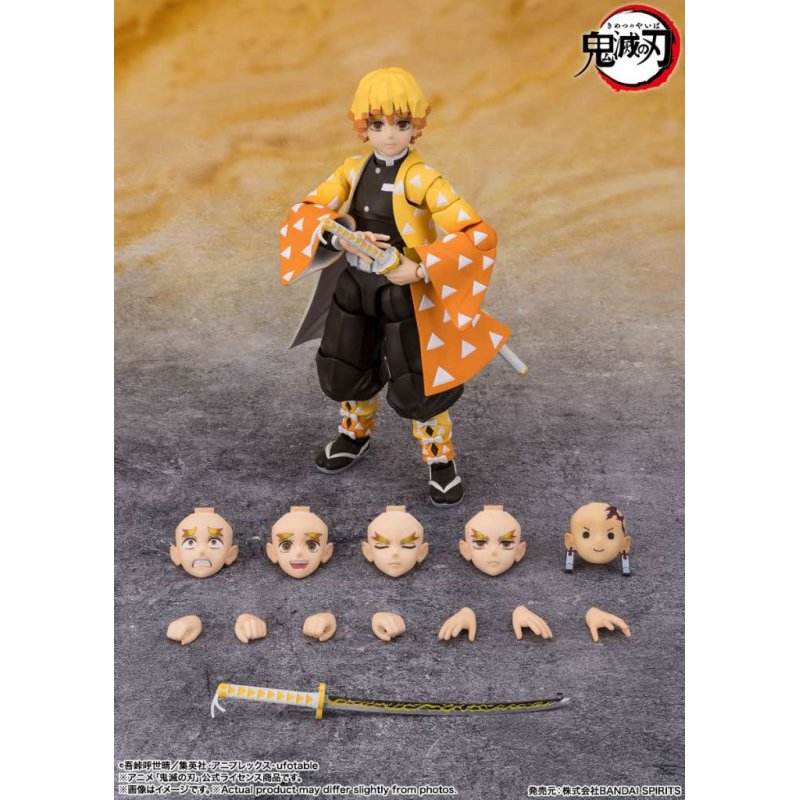 Zenitsu SH Figuarts Bandai : Demon Slayer Kimetsu No Yaiba