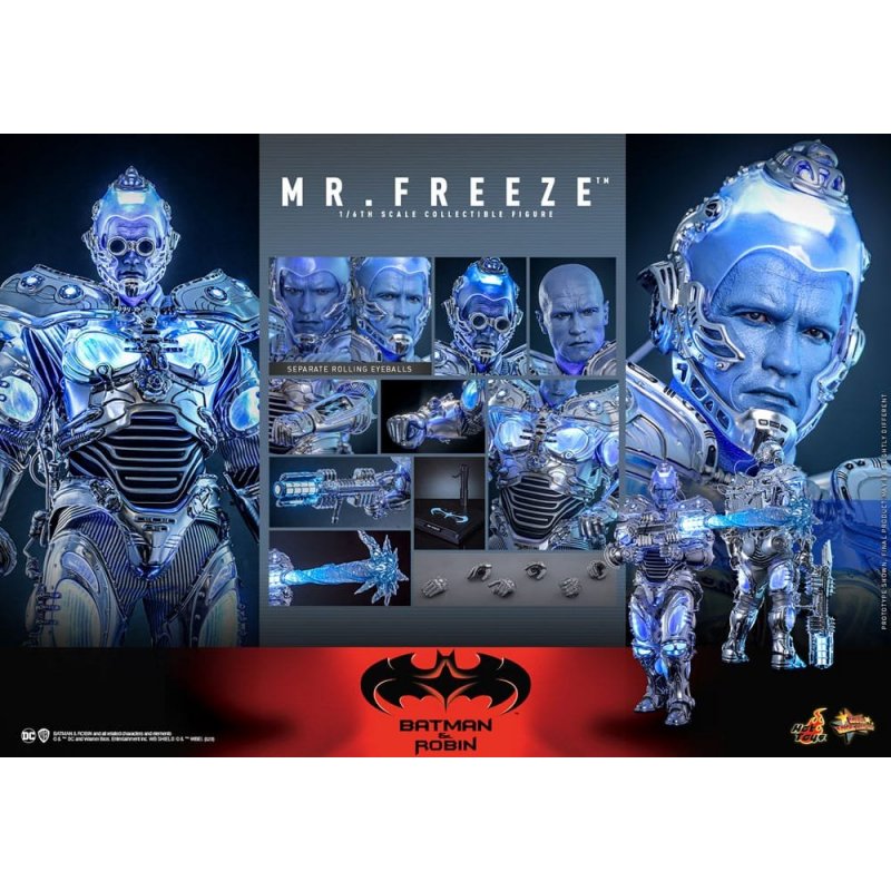 Mr Freeze Hot Toys MMS799 : Batman And Robin action figure