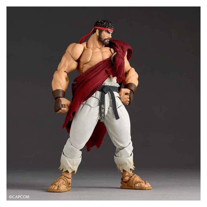 Ryu Revoltech Amazing Yamaguchi Kaiyodo : Street Fighter 6 action figure