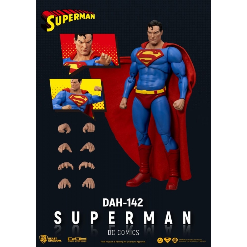 Superman Dynamic Action Heroes Beast Kingdom DAH-142 action figure