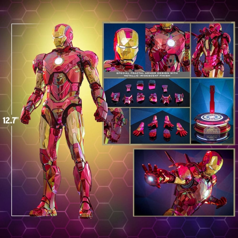 Iron Man Fractal Armor figure – Hot Toys MMS792D70