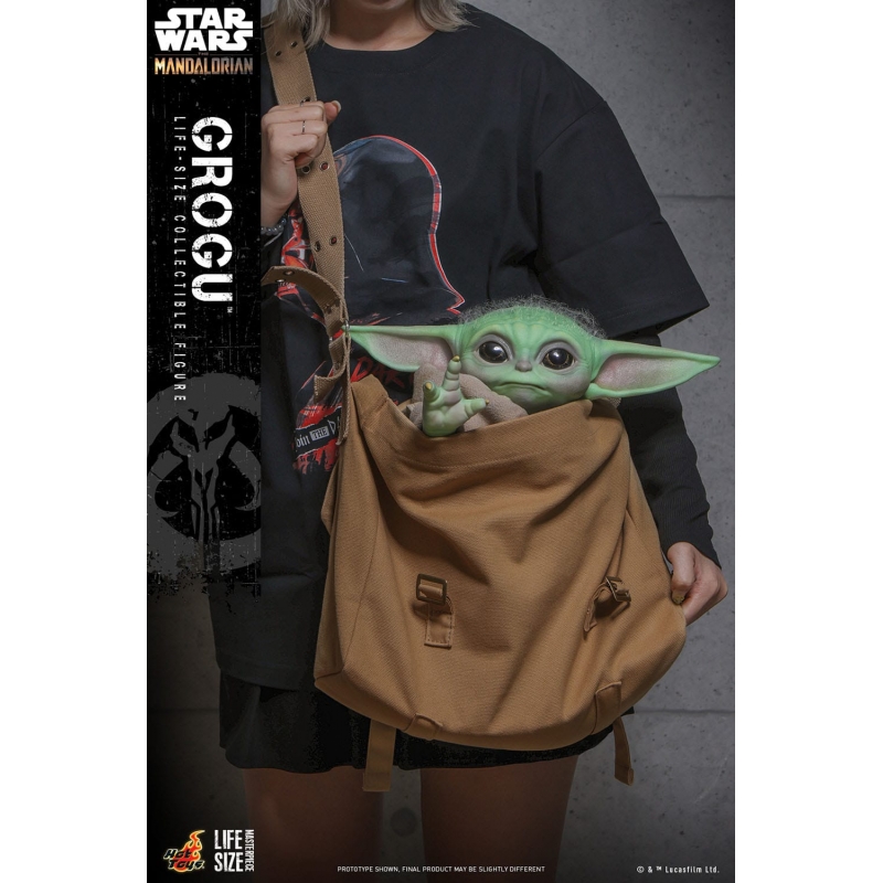 Grogu : Life-Size figure by Hot Toys from Star Wars The Mandalorian