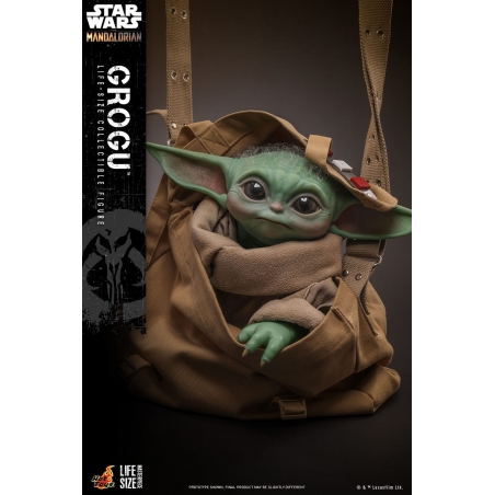 Grogu : Life-Size figure by Hot Toys from Star Wars The Mandalorian
