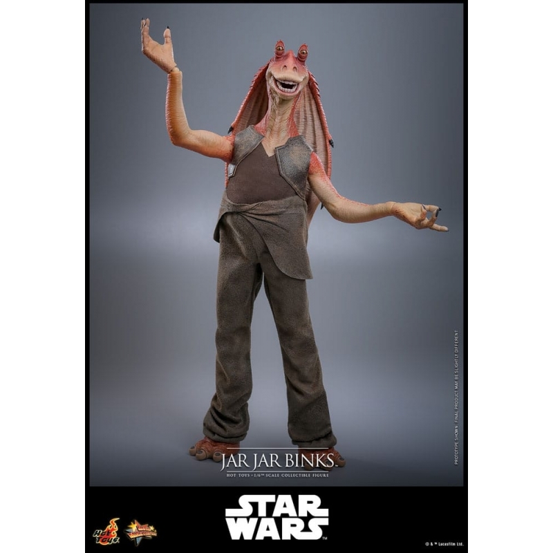 Figurine Jar Jar Binks de Hot Toys (MMS807) - Star Wars