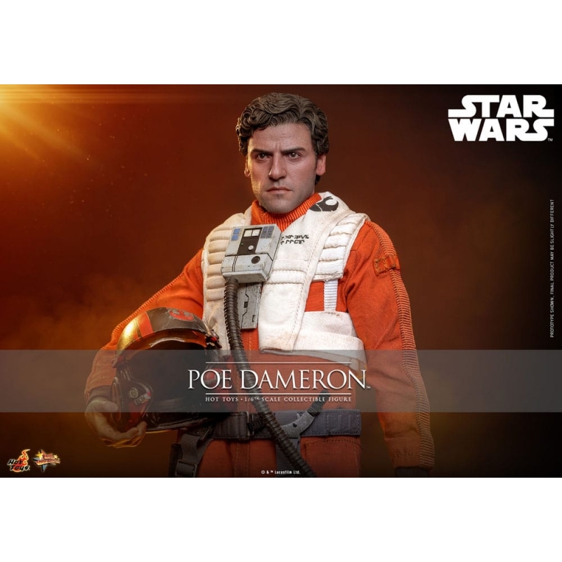 Poe Dameron action figure by Hot Toys (MMS806) - Star Wars