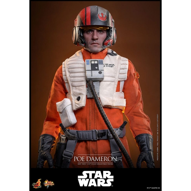 Poe Dameron action figure by Hot Toys (MMS806) - Star Wars