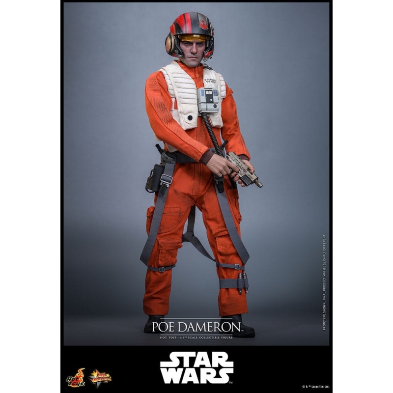 Poe Dameron action figure by Hot Toys (MMS806) - Star Wars