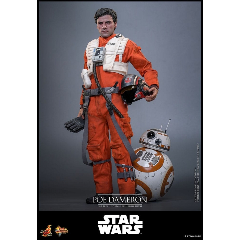 Poe Dameron action figure by Hot Toys (MMS806) - Star Wars