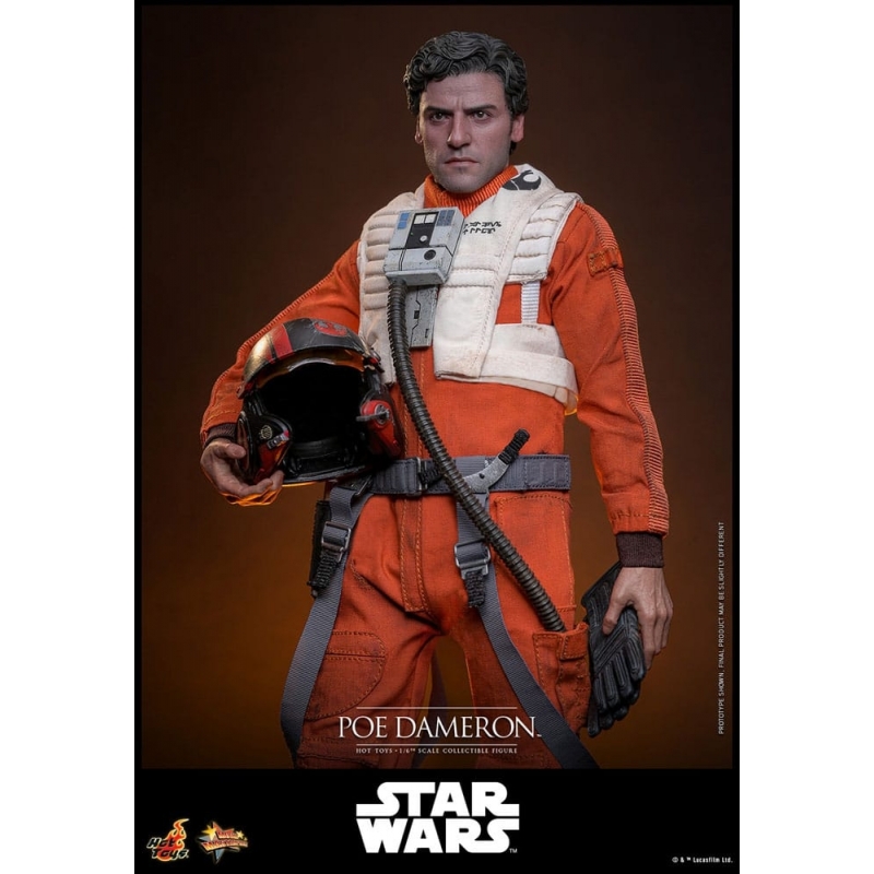 Poe Dameron action figure by Hot Toys (MMS806) - Star Wars