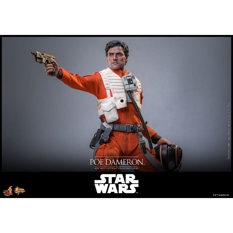 Poe Dameron action figure by Hot Toys (MMS806) - Star Wars
