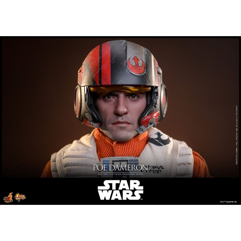Poe Dameron action figure by Hot Toys (MMS806) - Star Wars