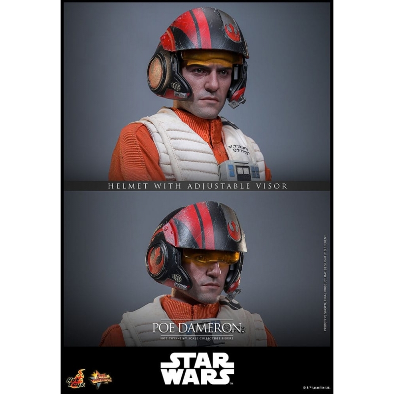 Poe Dameron action figure by Hot Toys (MMS806) - Star Wars