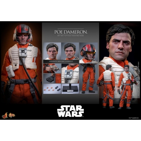 Poe Dameron action figure by Hot Toys (MMS806) - Star Wars