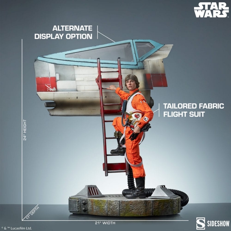 Luke Skywalker (X-Wing: Red Five Standing By) Premium Format