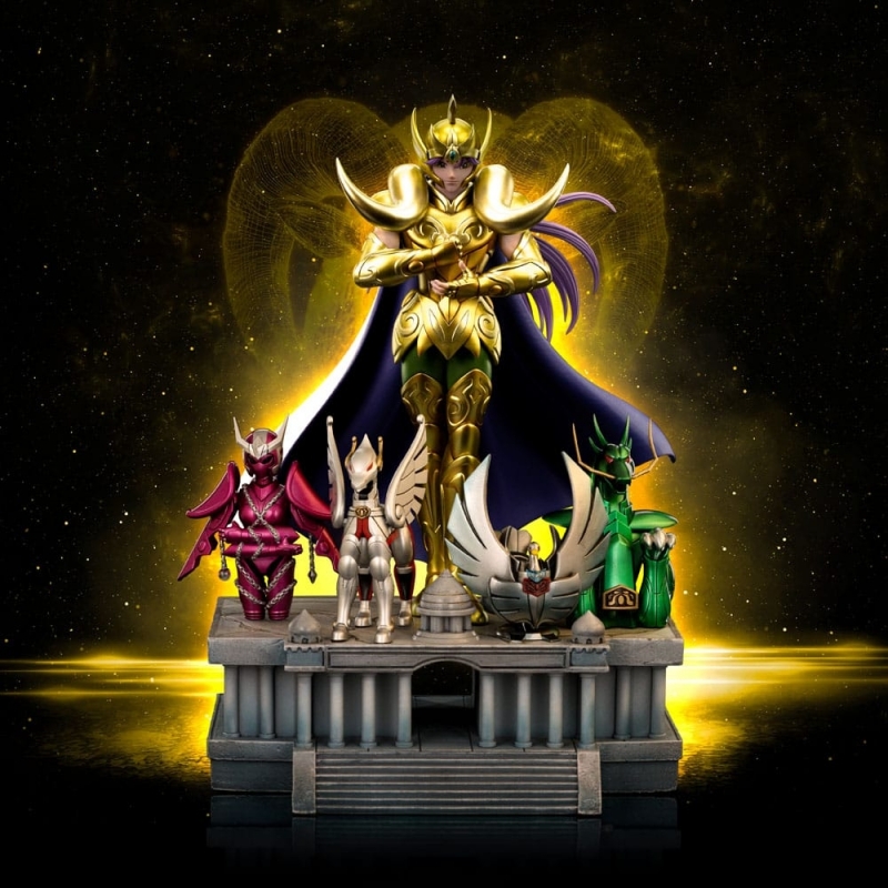 Aries Mu Art Scale statue Iron Studios deluxe - Saint Seiya